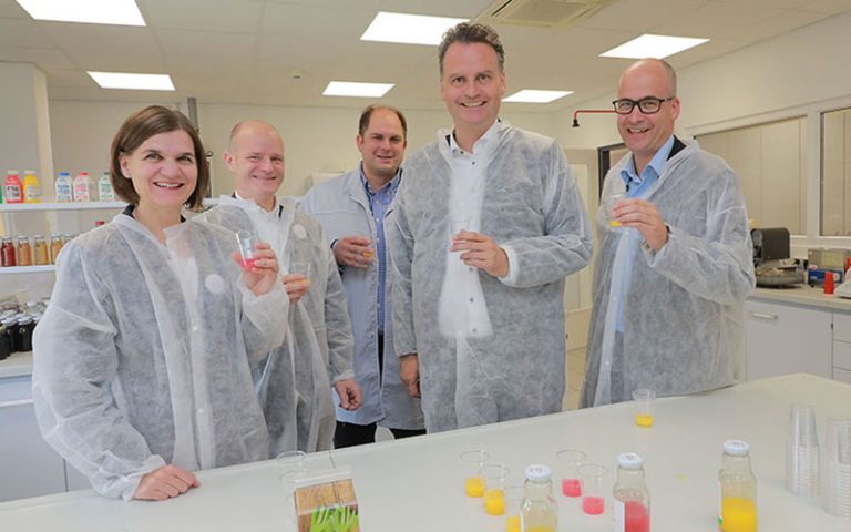 Staatssekretär Dr. Krings besucht Refresco - Fachzeitschrift FLÜSSIGES OBST