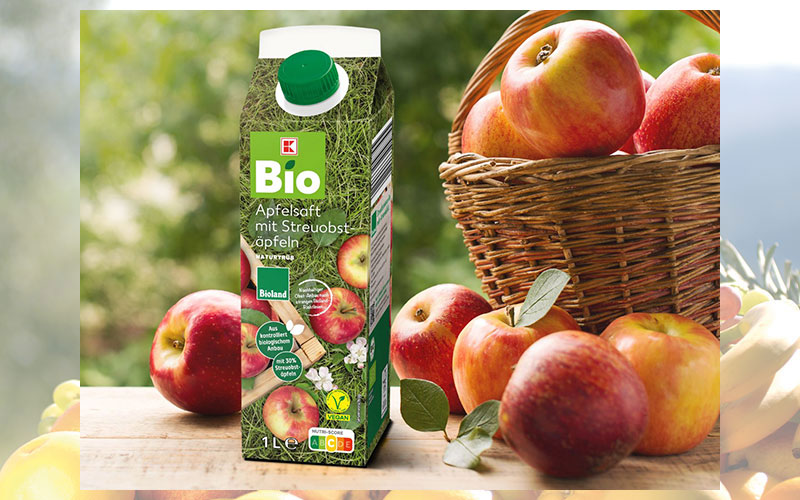 K-Bio Apfelsaft: Kaufland fördert Erhalt von Streuobstwiesen ...