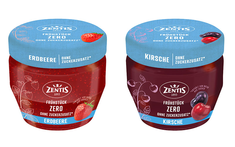 Fruchtiger Zentis Klassiker neu gedacht: Frühstück Zero Zucker feiert Markteinführung ...