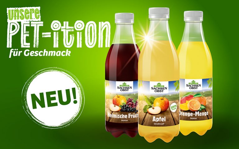 Sachsenobst präsentiert das neue PET-Sortiment – ein zeitloser ...